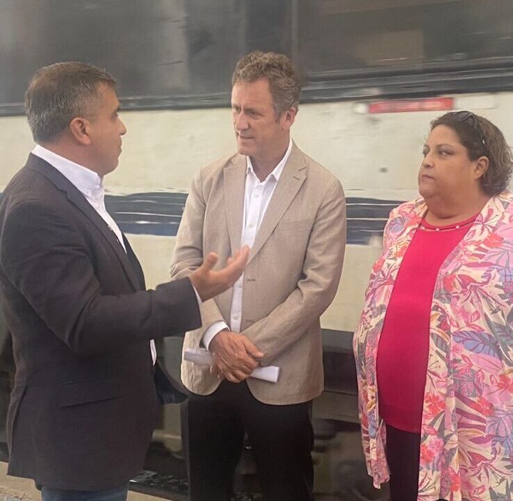 Ministro de Transporte, Seremi de MTT Maule y EFE anuncian reapertura ... Ministro de Transporte, Seremi de MTT Maule y EFE anuncian reapertura ...